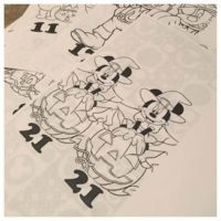 How to make a Disney Trip COLORING Countdown - Travel With The Magic ...