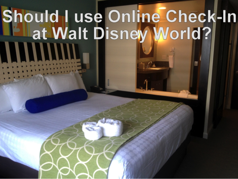 Should I Use Online Check-In for My Walt Disney World Resort Hotel ...