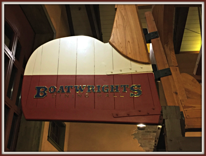 Boatwright’s Dining Hall – A Disney Dining Hidden Gem - Travel With The ...