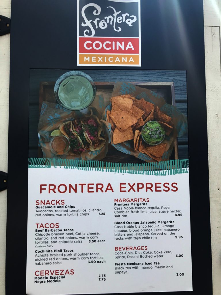 Frontera Cocina - Travel With The Magic | Travel Agent | Disney Vacations